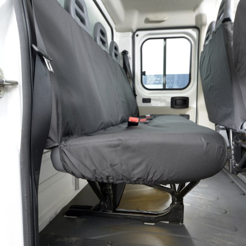 Fiat Ducato Van 2007-2022 Tailored Seat Covers - Rear Four Seats Bench ...