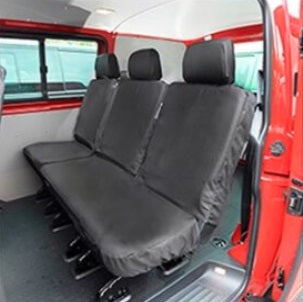 Ford Transit Custom Tourneo 2013-2018 Tailored Seat Covers - Rear Twin ...